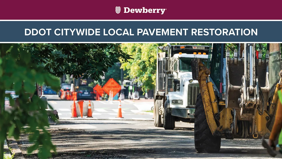 DDOT Citywide Local Pavement Restoration