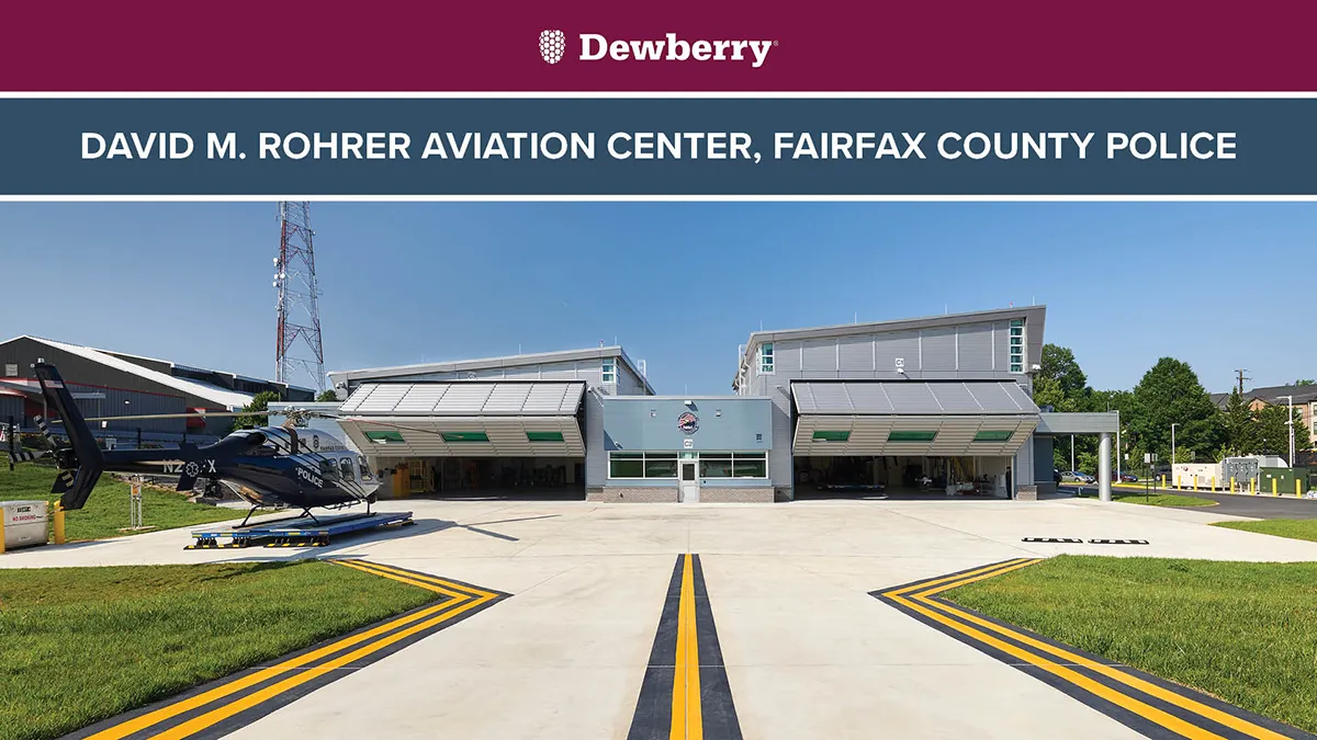 David M. Rohrer Aviation Center, Fairfax County Police