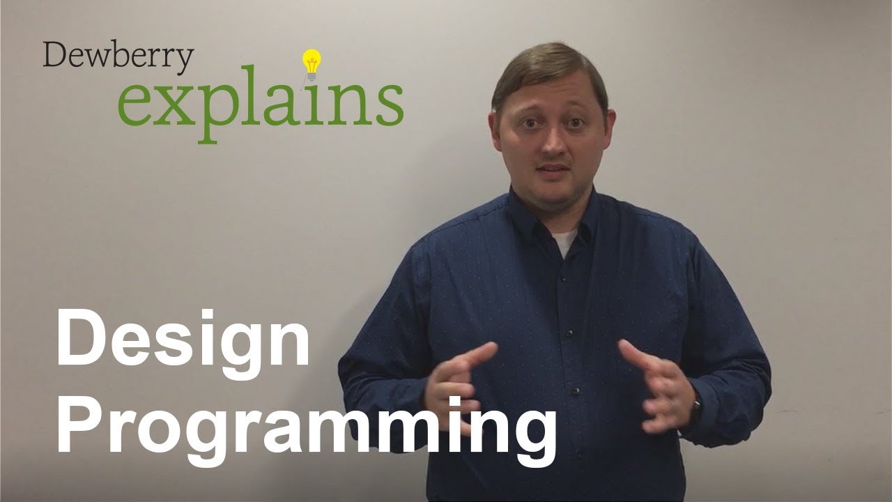 What is Design Programming?