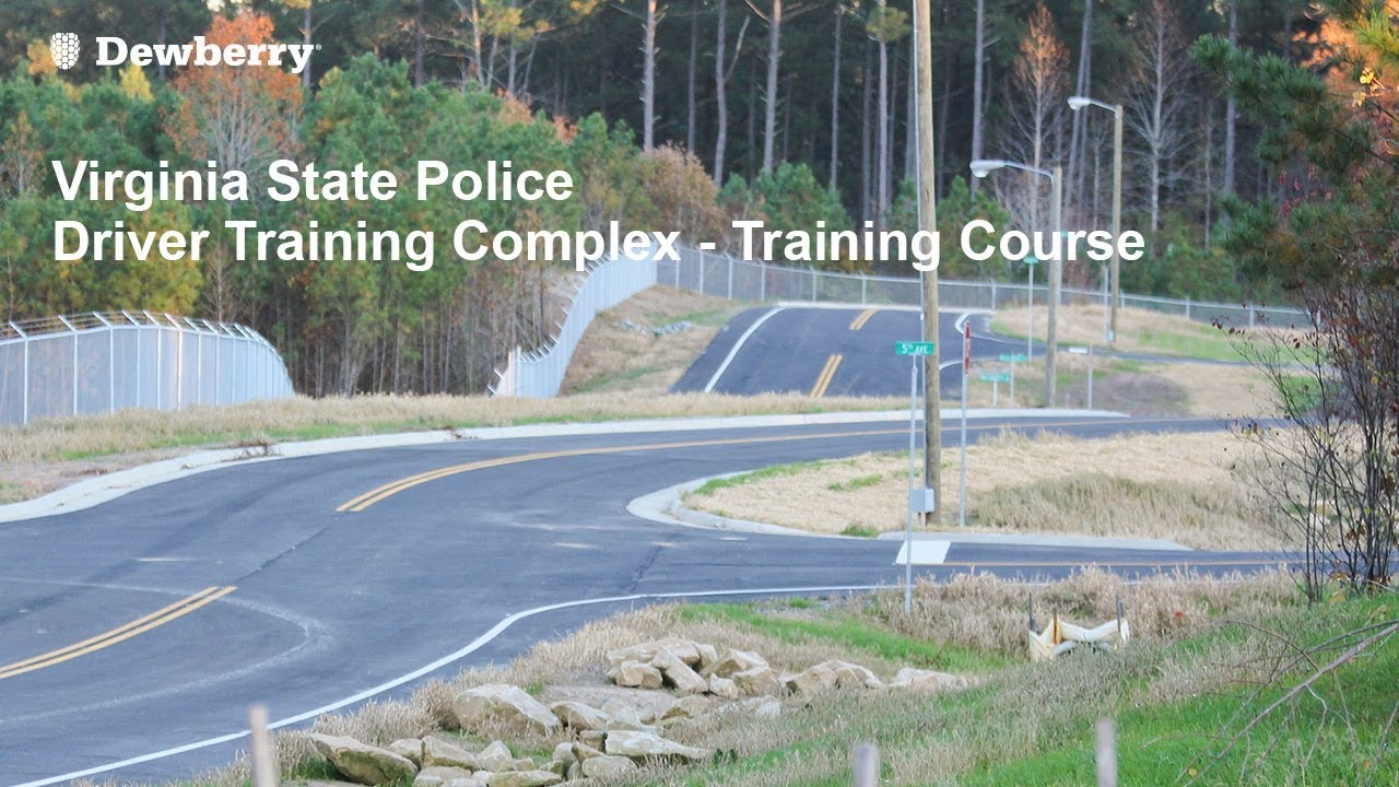 Virginia State Police Driver Training Complex—Training Course